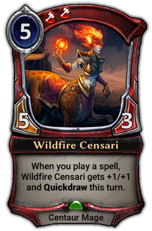 Wildfire Censari | Eternal Card Game Wiki | Fandom