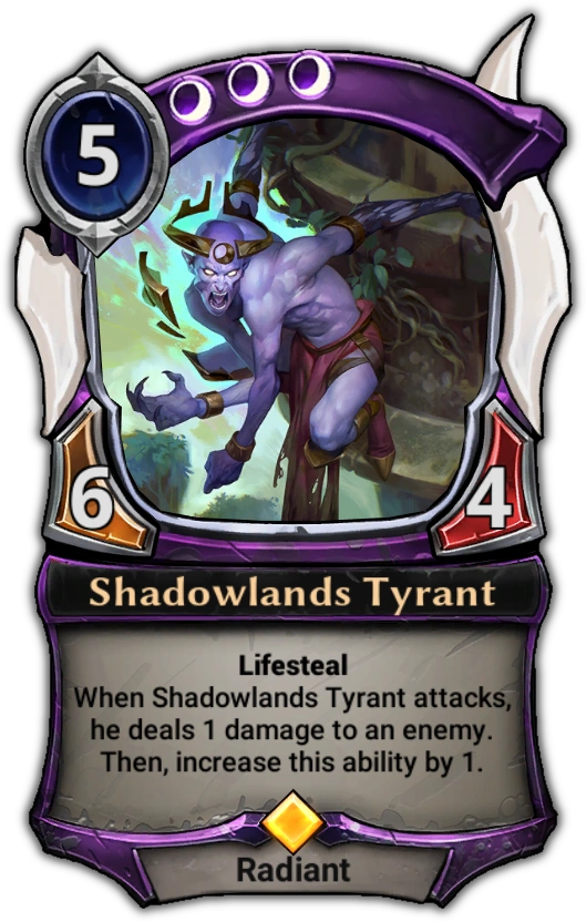 Shadowlands Tyrant | Eternal Card Game Wiki | Fandom