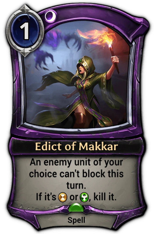 Edict of Makkar | Eternal Card Game Wiki | Fandom