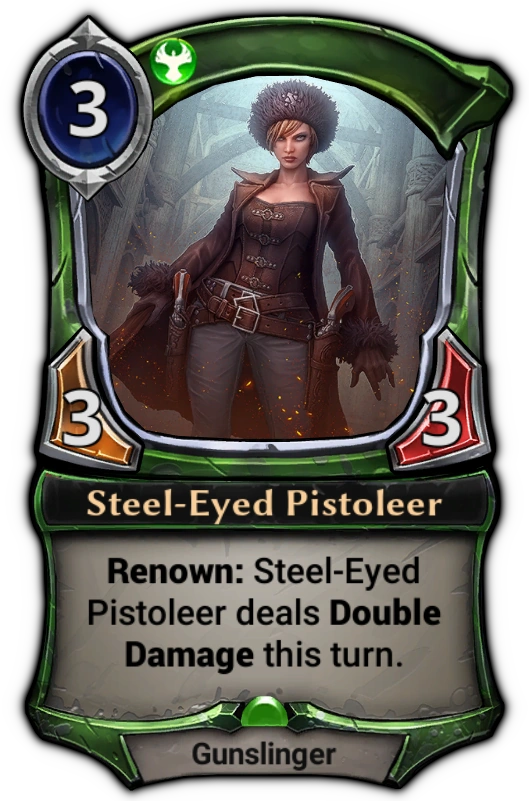 Steel-Eyed Pistoleer | Eternal Card Game Wiki | Fandom
