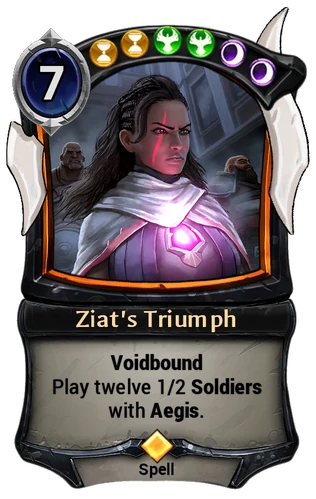 Ziat's Triumph | Eternal Card Game Wiki | Fandom