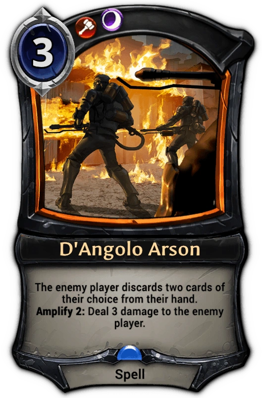D'Angolo Arson | Eternal Card Game Wiki | Fandom