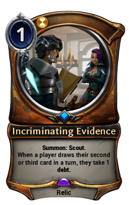 Incriminating Evidence | Eternal Card Game Wiki | Fandom