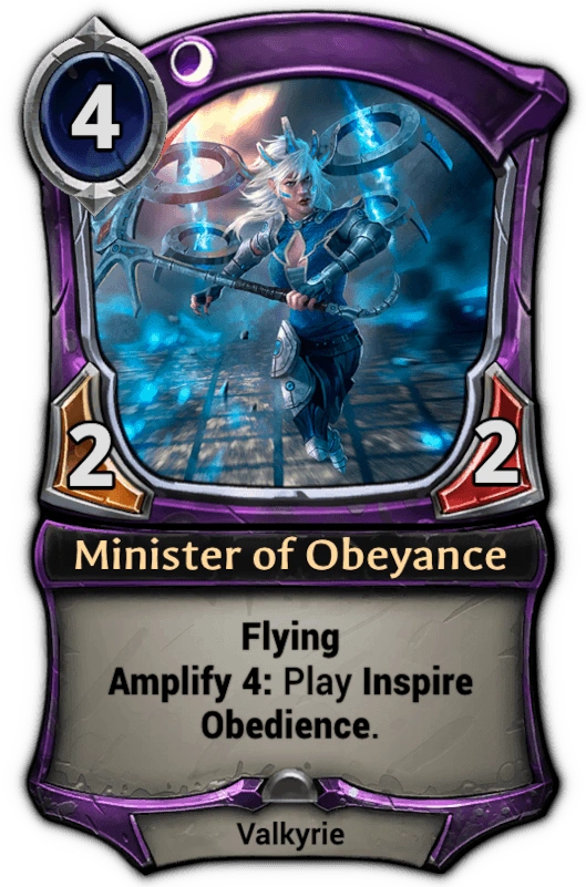 Minister of Obeyance | Eternal Card Game Wiki | Fandom