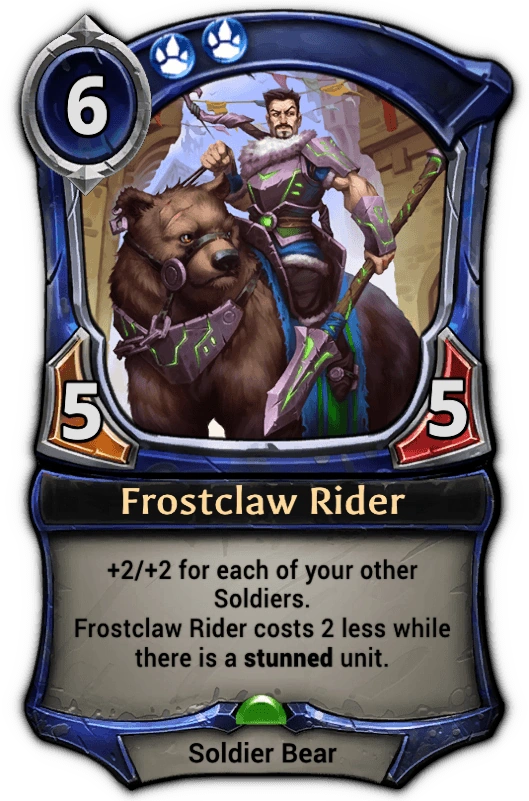 Frostclaw Rider | Eternal Card Game Wiki | Fandom