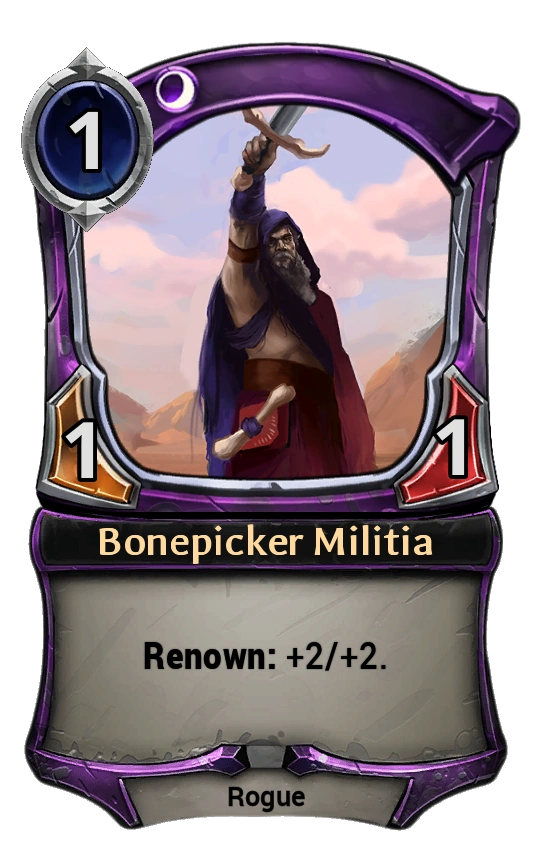 Bonepicker Militia | Eternal Card Game Wiki | Fandom