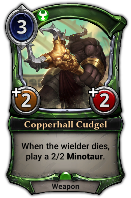 Copperhall Cudgel Eternal Card Game Wiki Fandom