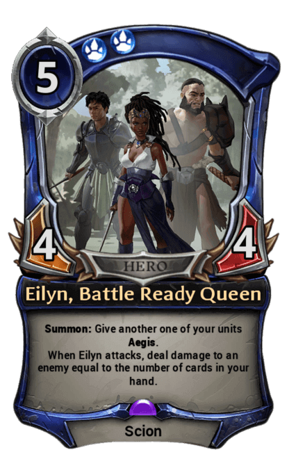 Eilyn, Battle Ready Queen | Eternal Card Game Wiki | Fandom