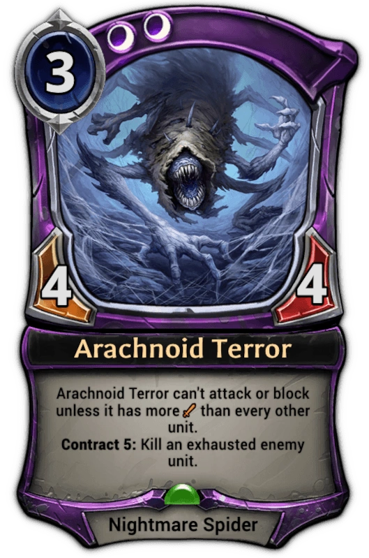 Arachnoid Terror | Eternal Card Game Wiki | Fandom