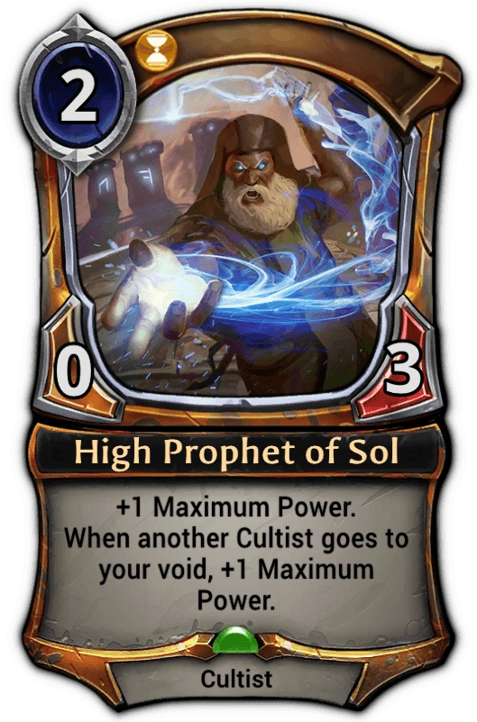 High Prophet of Sol | Eternal Card Game Wiki | Fandom