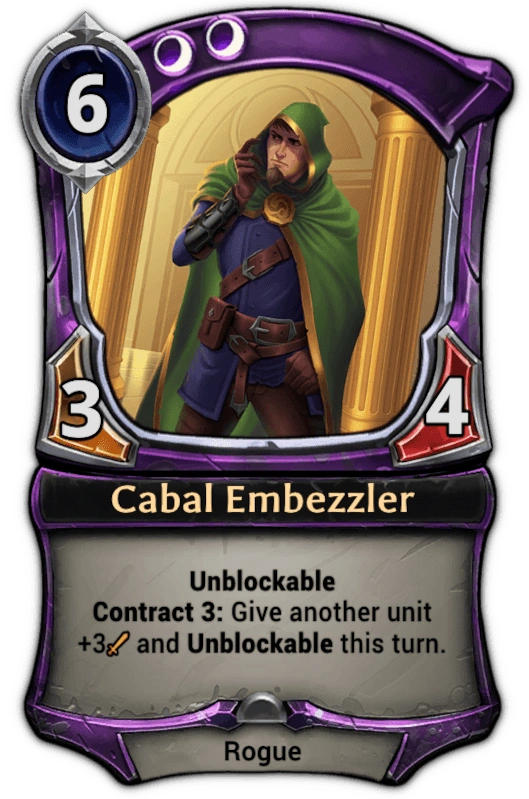 Cabal Embezzler | Eternal Card Game Wiki | Fandom