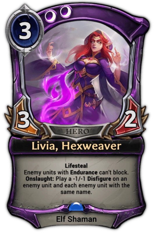 Livia, Hexweaver | Eternal Card Game Wiki | Fandom