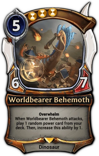 Worldbearer Behemoth | Eternal Card Game Wiki | Fandom