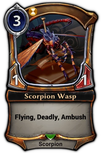 Scorpion Wasp | Eternal Card Game Wiki | Fandom