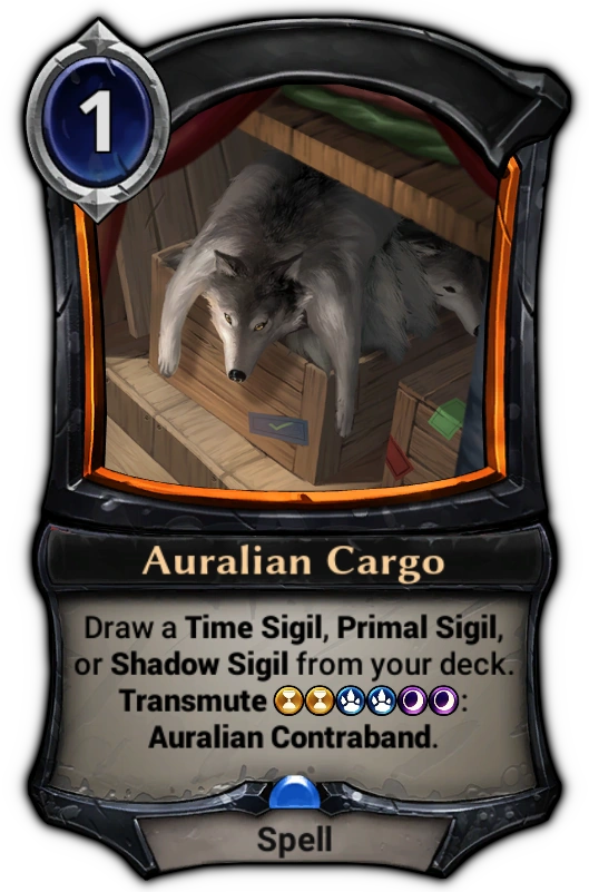 Auralian Cargo | Eternal Card Game Wiki | Fandom