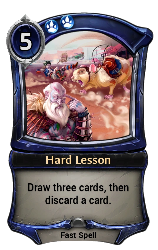 Hard Lesson | Eternal Card Game Wiki | Fandom