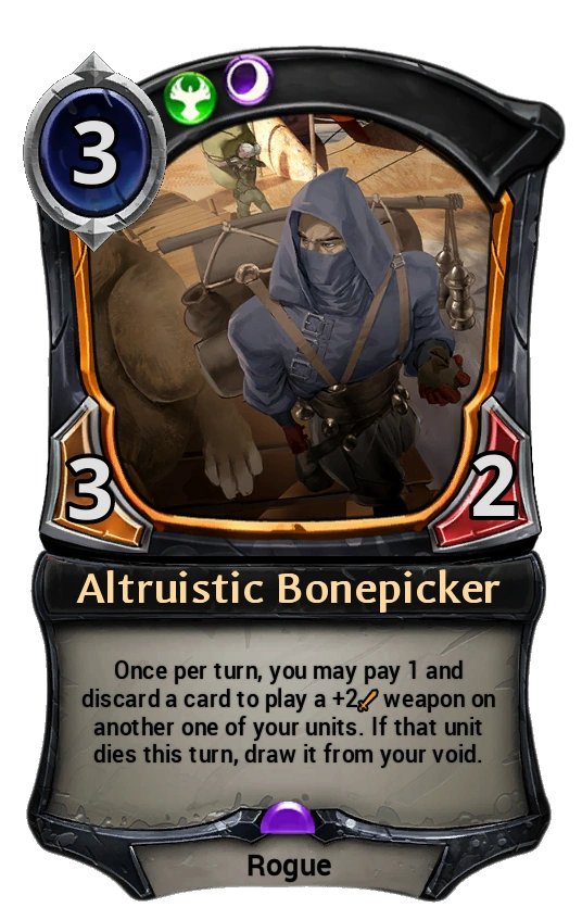Altruistic Bonepicker | Eternal Card Game Wiki | Fandom