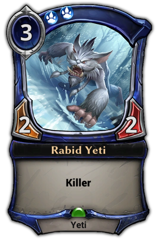 Rabid Yeti | Eternal Card Game Wiki | Fandom