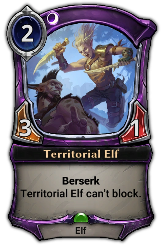 Territorial Elf | Eternal Card Game Wiki | Fandom