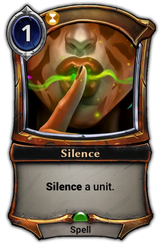 Silence (card) | Eternal Card Game Wiki | Fandom