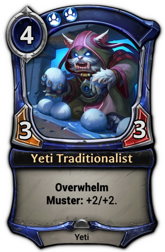 Yeti Traditionalist | Eternal Card Game Wiki | Fandom