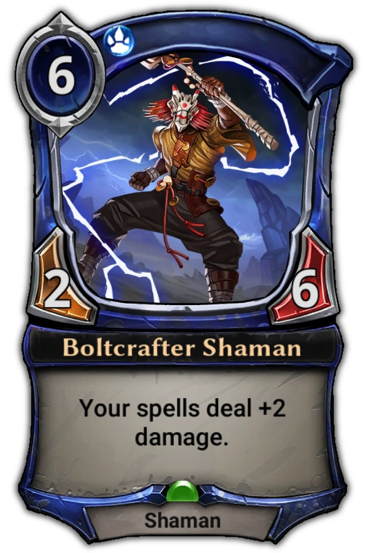 Boltcrafter Shaman | Eternal Card Game Wiki | Fandom