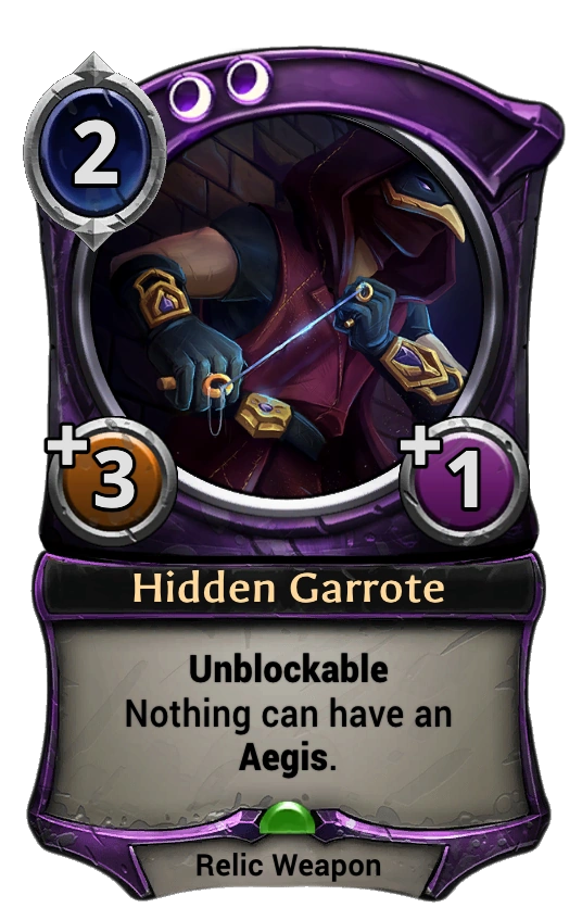 Hidden Garrote | Eternal Card Game Wiki | Fandom