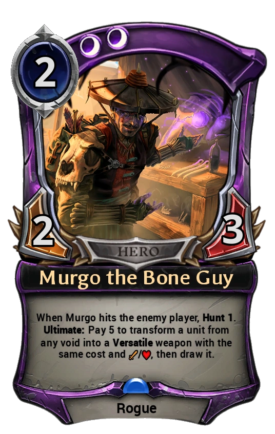 Murgo the Bone Guy | Eternal Card Game Wiki | Fandom