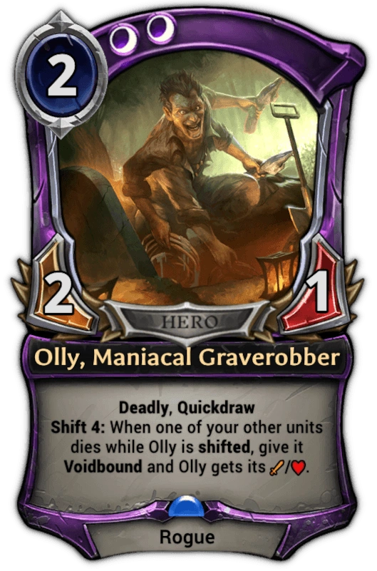 Olly, Maniacal Graverobber | Eternal Card Game Wiki | Fandom