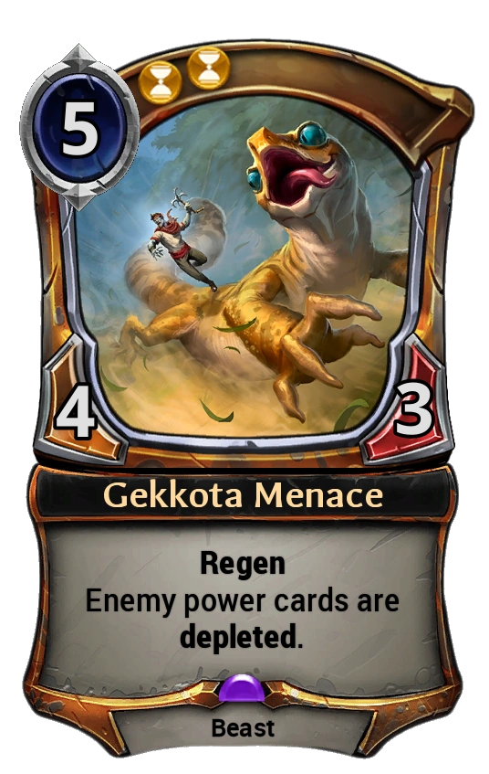 Gekkota Menace | Eternal Card Game Wiki | Fandom