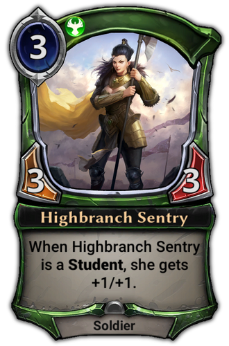 Highbranch Sentry | Eternal Card Game Wiki | Fandom