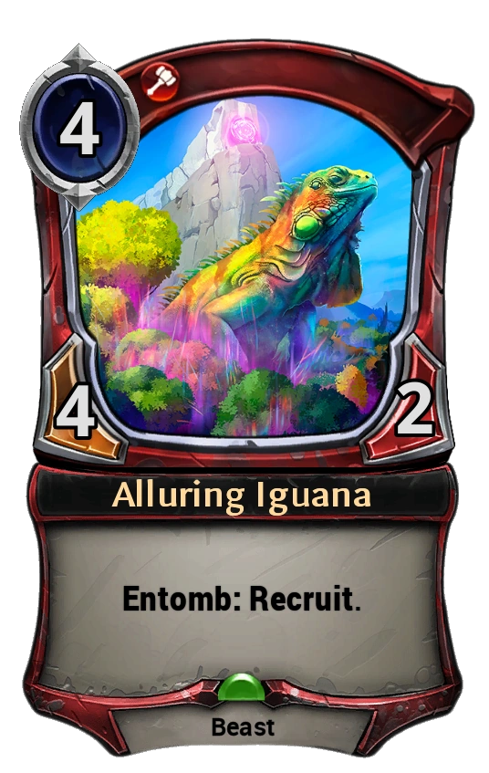 Alluring Iguana | Eternal Card Game Wiki | Fandom