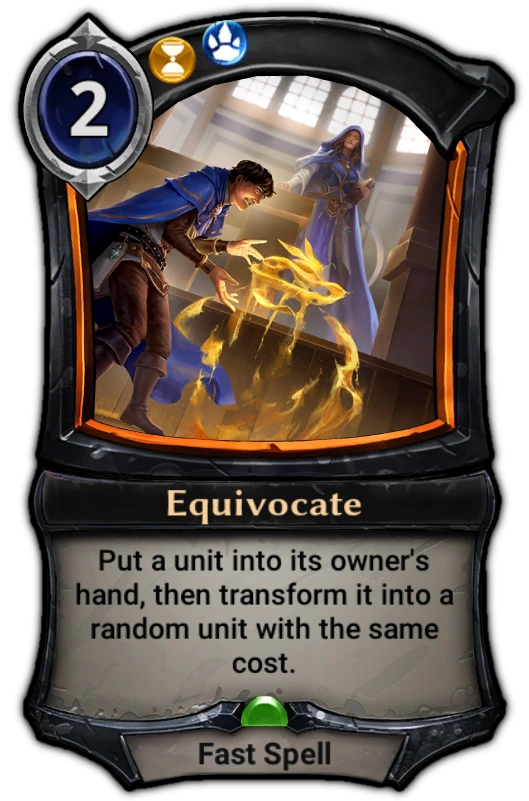 Equivocate | Eternal Card Game Wiki | Fandom