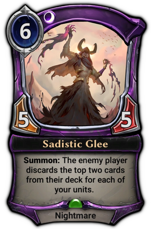 Sadistic Glee | Eternal Card Game Wiki | Fandom