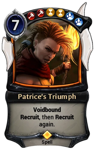 Patrice's Triumph | Eternal Card Game Wiki | Fandom