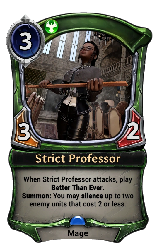 Strict Professor | Eternal Card Game Wiki | Fandom