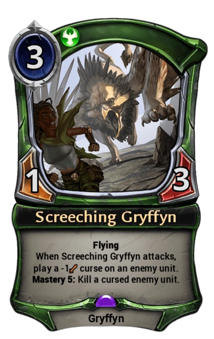 Screeching Gryffyn | Eternal Card Game Wiki | Fandom