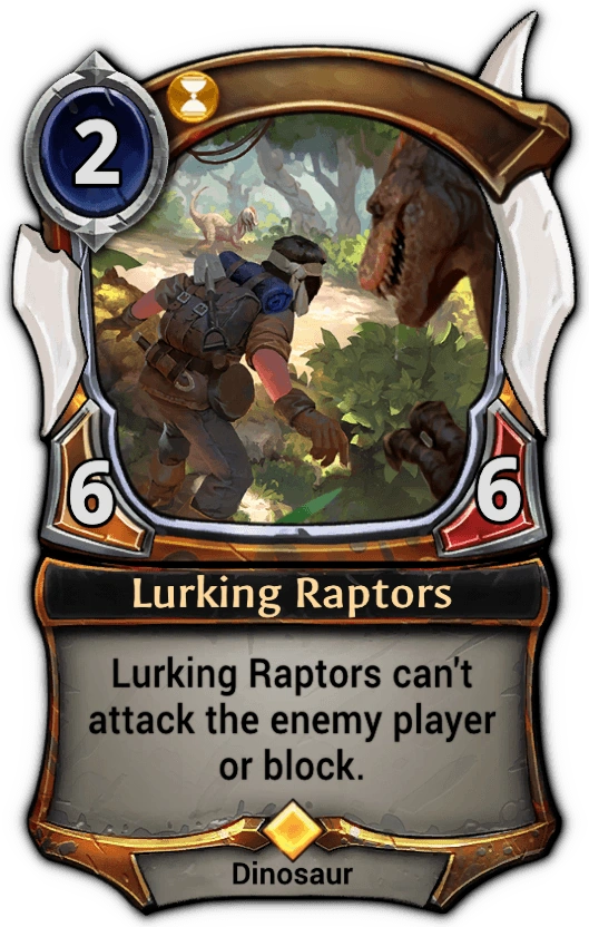 Lurking Raptors | Eternal Card Game Wiki | Fandom