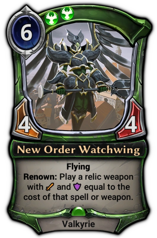 New Order Watchwing | Eternal Card Game Wiki | Fandom