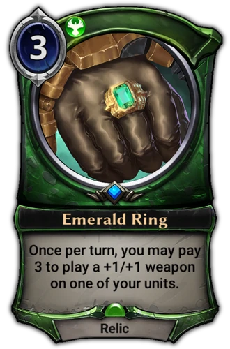 Emerald Ring | Eternal Card Game Wiki | Fandom