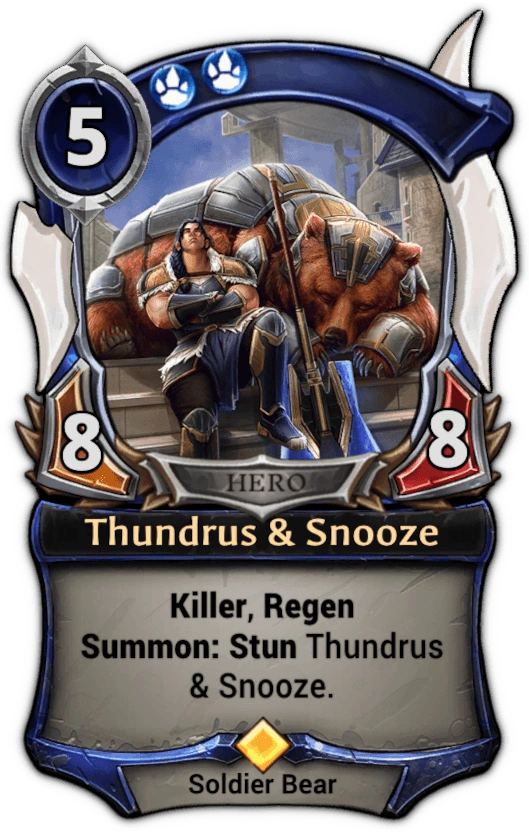 Thundrus & Snooze | Eternal Card Game Wiki | Fandom