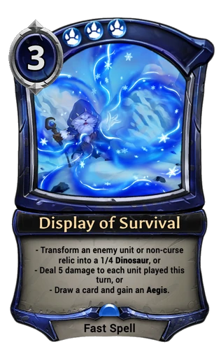 Display of Survival | Eternal Card Game Wiki | Fandom