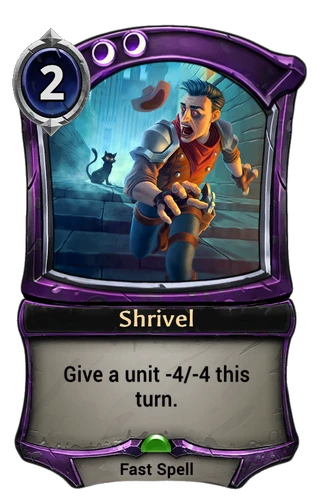 Shrivel | Eternal Card Game Wiki | Fandom