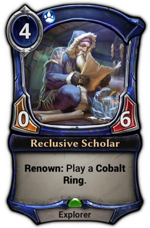 Reclusive Scholar | Eternal Card Game Wiki | Fandom