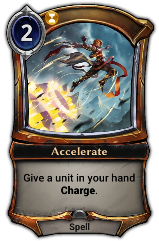 Accelerate | Eternal Card Game Wiki | Fandom