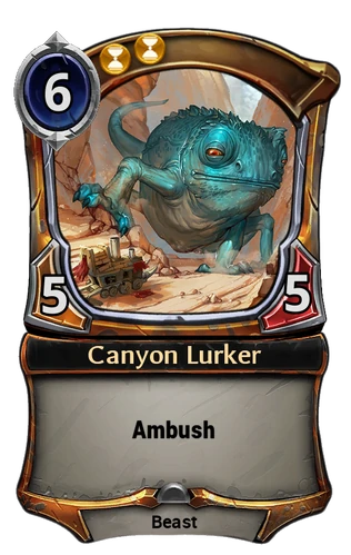 Canyon Lurker | Eternal Card Game Wiki | Fandom