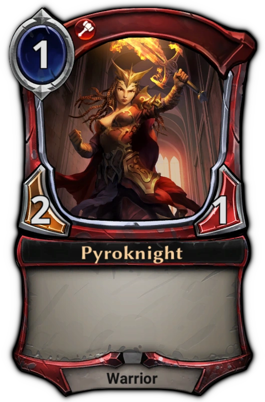 Pyroknight (campaign version) | Eternal Card Game Wiki | Fandom