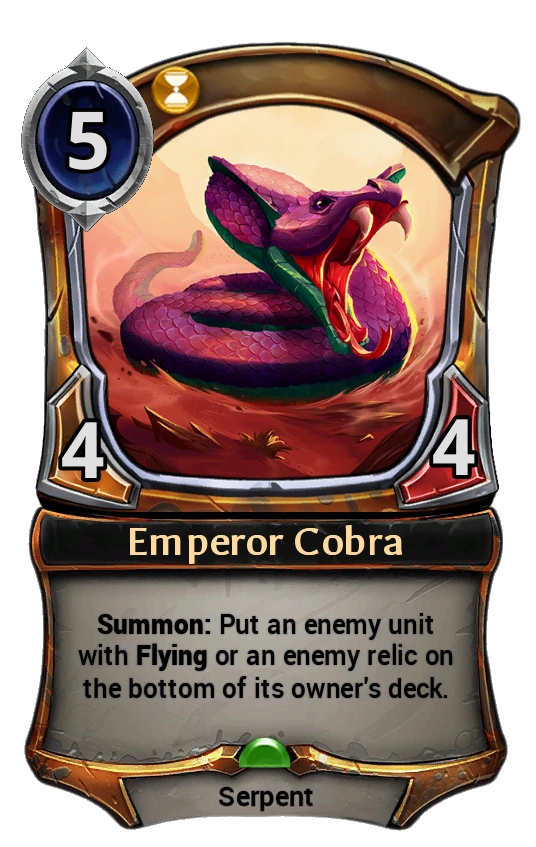 Emperor Cobra | Eternal Card Game Wiki | Fandom