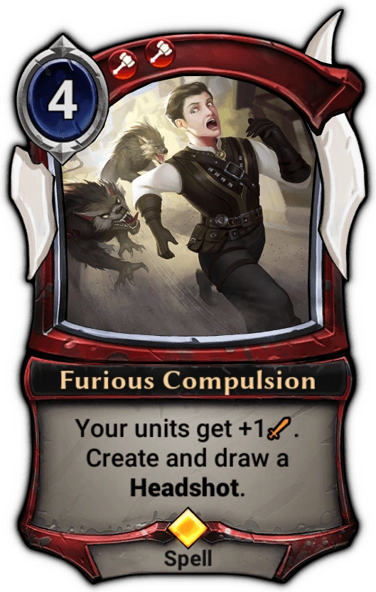 Furious Compulsion | Eternal Card Game Wiki | Fandom