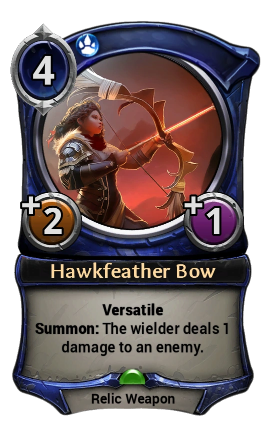 Hawkfeather Bow | Eternal Card Game Wiki | Fandom